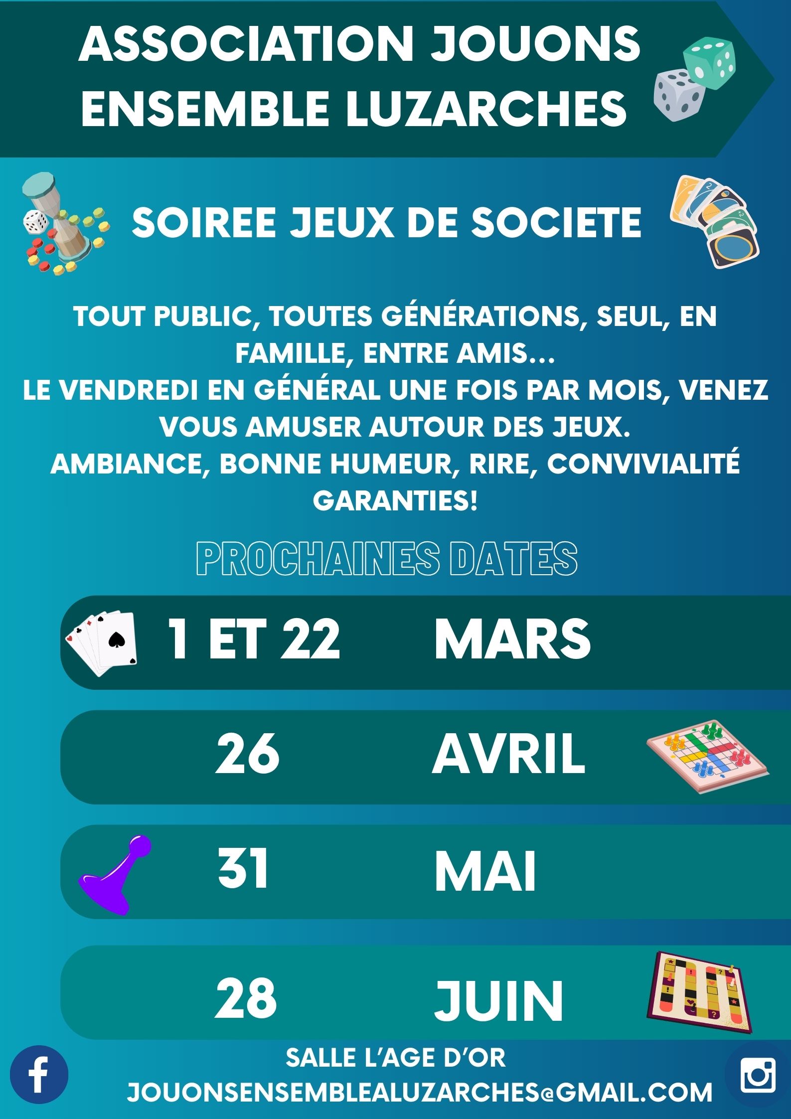 JOUONS ENSEMBLE | Luzarches